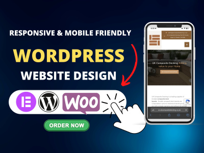 A responsive and mobile friendly WordPress website design | Upwork