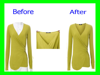 Neck joint, Ghost Mannequin, wrinkle & clothing retouching service | Upwork
