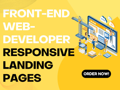 Responsive Landing Pages | Front-End Web Developer | React | TailwindCSS | Upwork