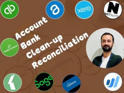 Bank Account Clean-up and Reconciliation | Upwork