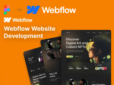 A Fully optimized and responsive Webflow website design | Webflow developer | Upwork