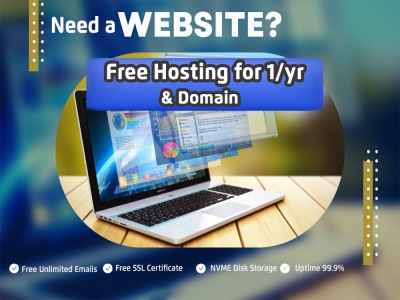 Free domain| Free hosting for professional website | WordPress web design | Upwork