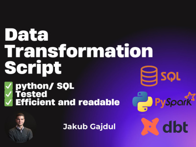 Data cleaning and transformation script | Upwork