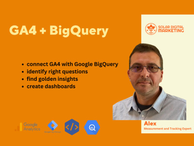 BigQuery configured for your GA4 data and Looker Studio | Upwork