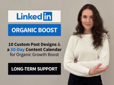 Custom Linkedin Post Designs & a 30-Day Content Calendar | Upwork
