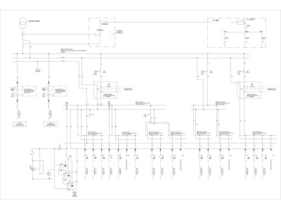 CAD Electrical Single Line Schematic Diagram | Upwork