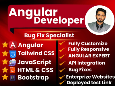 Responsive Angular Web Developer | Angular Bug Fixer | Upwork
