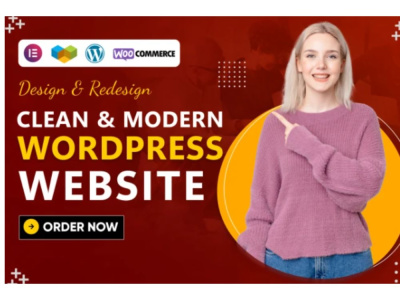 I will do clean and modern wordpress website design and development | Upwork