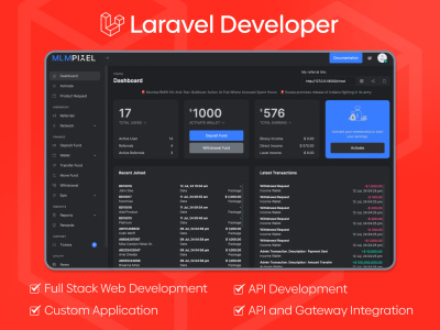 Laravel Developer | PHP,Postgresql,Mysql,Javascript,Node,React | Upwork