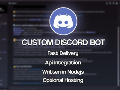 A custom discord bot | Upwork