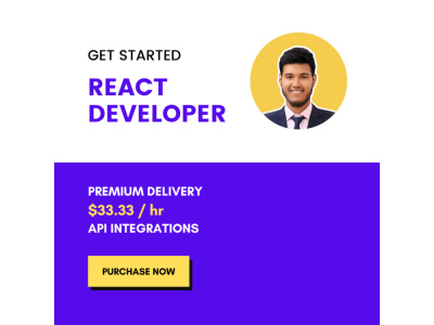 Front end developer | Reactjs developer | React | Javascript | API | Upwork