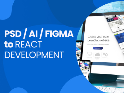 Figma/PSD/XD design converted to a responsive pixel-perfect React | Upwork