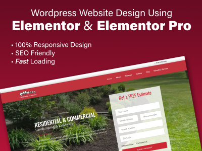 A professional, fully responsive WordPress website built with Elementor. | Upwork