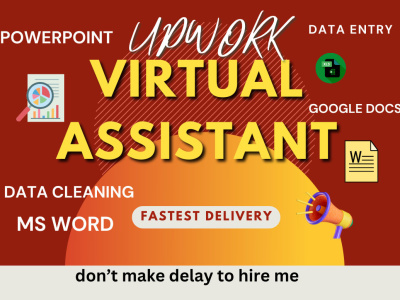 Virtual assistant in data entry | Upwork