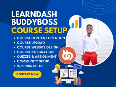 A befitting Course Website Development using Learndash and Buddyboss | Upwork