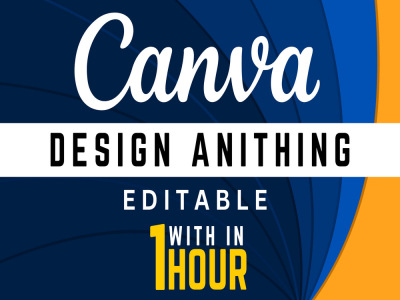 Any design using canva | Upwork