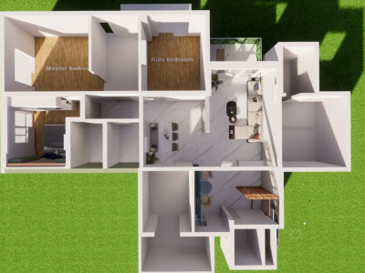 A Captivating Interior Design for Your Space with 3D Modeling ...