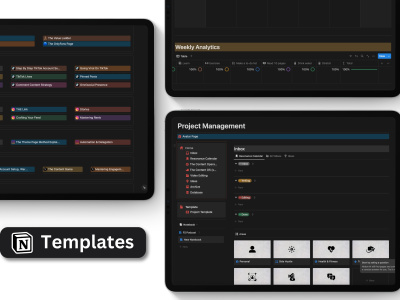A custom Notion Templates | Upwork