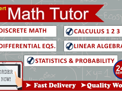 AP Calculus 1 2 3 | statistics | probability | Differential equation tutor | Upwork