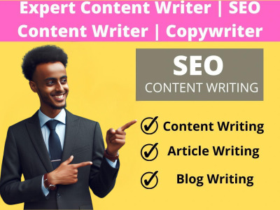 High-quality Content Writer | SEO Content Writer | Copywriter|ANY Niche | Upwork