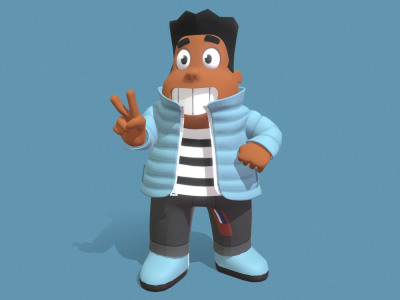 3D Cartoony looking character | Upwork