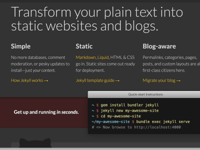 Jekyll static website blog, with elegant design | Upwork