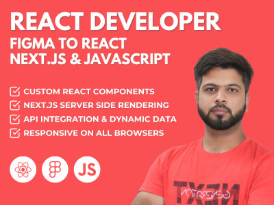 Expert React Developer | Figma to React | Next.js & JavaScript Front End | Upwork