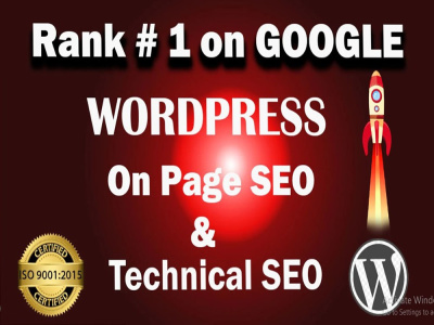 On page SEO optimization for you wordpress website | Upwork