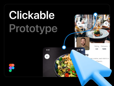 Clickable Prototype in Figma for Mobile & Web Apps | UX UI Interactive ...