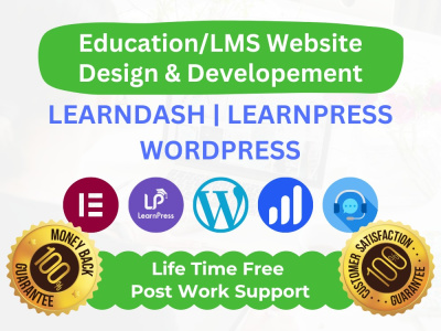An Education website with LearnPress and LearnDash in Wordpress LMS | Upwork