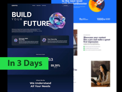 Webflow Landing Page in 3 days | Upwork