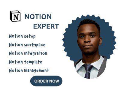 A fully customised notion workspace, notion template website and notion API | Upwork