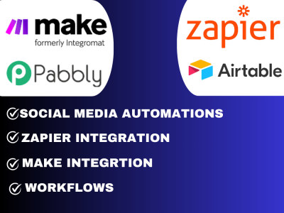 Zapier, Pabbly, Make, Airtable Integrations, Workflow and Automation | Upwork
