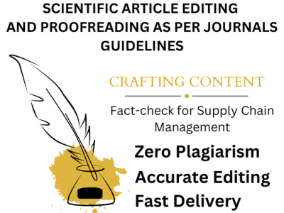 A comprehensive editing and precise proofreading for your research ...