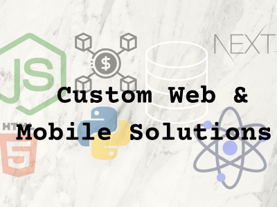 Customized web application built with the latest frameworks ...