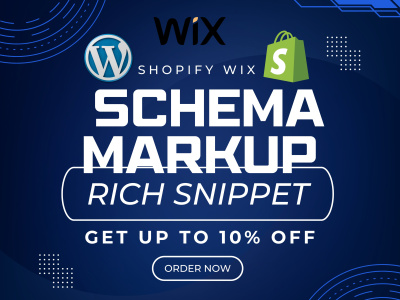 Schema markup setup, rich snippet on Shopify, Wix, WordPress to rank higher | Upwork