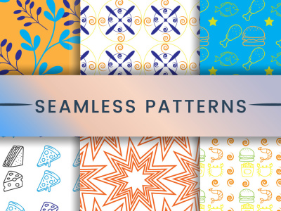 A textile design, seamless, repeat pattern, fabric with print design ...
