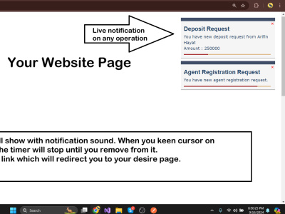 Real-Time Notification/Message Feature Integration with SignalR | Upwork