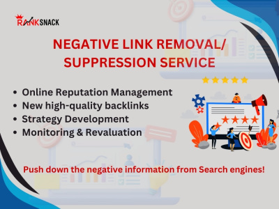Negative Link Removal or Suppression Services | Upwork
