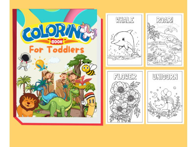 Creative Kids/Toddlers Coloring Book Worksheets | Upwork