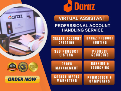 Daraz virtual assistant services a to z ,daraz training,daraz listings ...