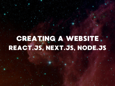 Website development using React.js, Next.js, and Node.js | Upwork