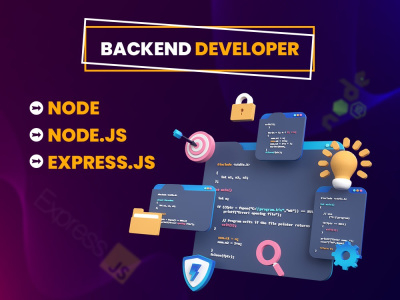 Backend Developer using Node | Node.js | Express.js | Upwork
