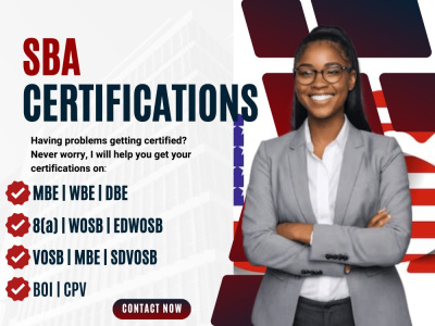SBA | WOSB | EDWOSB | 8(a) | VOSB | MBE | SDVOSB CERTIFICATIONS | Upwork