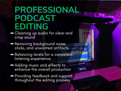 Professional editing for video and audio podcasts. | Upwork