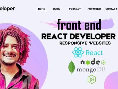 A fantastic website Development with React & Next js | Upwork