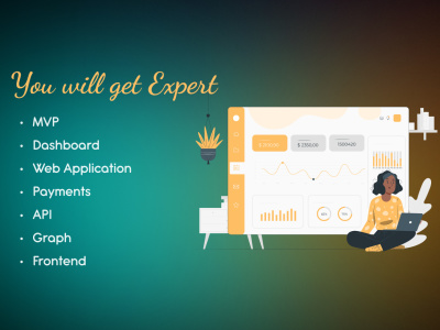 MVP | Dashboard | Web Application | Payments | API | Graph | Frontend | Upwork