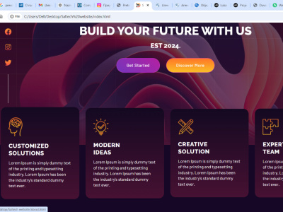 Unique Full-stack Responsive Website | Upwork