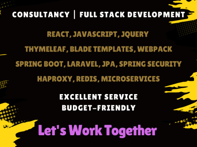 Expert consultancy and full-stack dev to successfully complete your project | Upwork