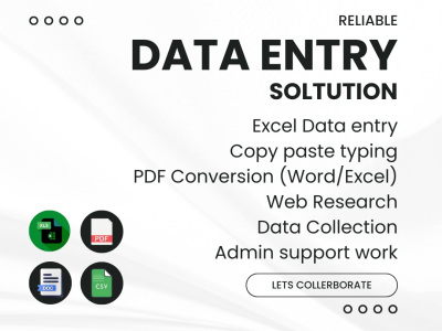 Accurate Data Entry to Streamline Your Workflow & Improve Efficiency | Upwork